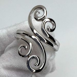 Jewelry | Elegant Swirl Silver Ring | Poshmark